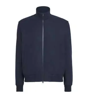 Herno Knitted Bomber Jacket