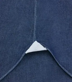 BARBA NAPOLI Slim Denim Shirt
