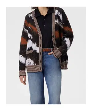 Missoni Abstract-print Buttoned Cardigan