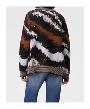 Missoni Abstract-print Buttoned Cardigan