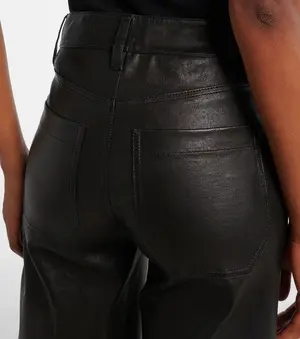 FRAME High-waisted Casual Pants