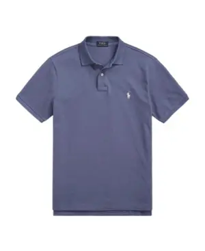 Polo Ralph Lauren Polo Pony Embroidered Polo Shirt - Blue
