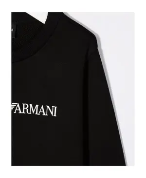 Emporio Armani Logo Print Crewneck Sweatshirt