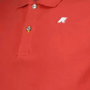 K-WAY Logo Patch Short-sleeved Polo Shirt