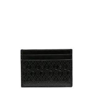 Saint Laurent Monogram Card Holder - Black