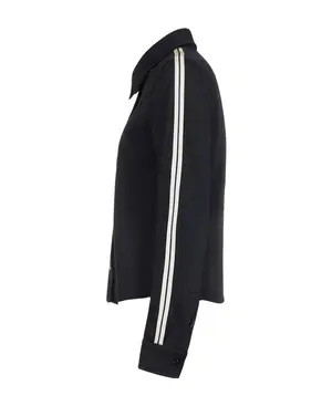 Palm Angels Long-sleeved Striped Shirt