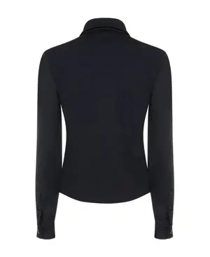 Palm Angels Long-sleeved Striped Shirt