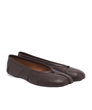 MAISON MARGIELA Tabi Leather Ballet Flats