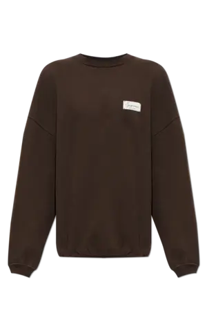 Jacquemus Cotton Sweatshirt ‘montaigne - Brown