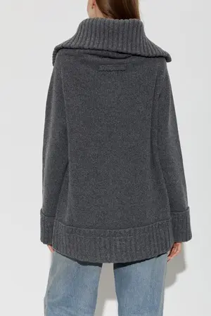 Victoria Beckham Sweater With A Wide Collar