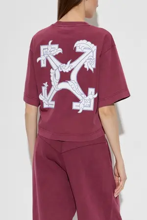 Off-White T-shirt With Logo