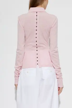 Jacquemus Wool Polo 'merino' With Long Sleeves