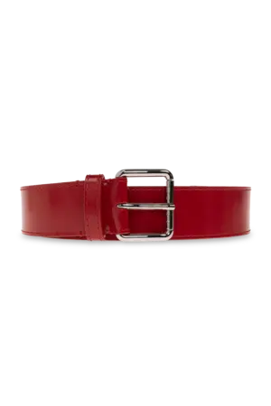 Marni Leather Belt - Red