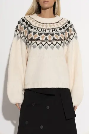Munthe Patterned Sweater ‘vaffie