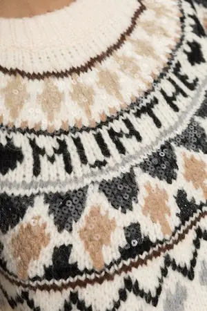 Munthe Patterned Sweater ‘vaffie