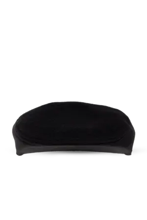 Jacquemus Cotton Flat Cap ‘valerie - Black