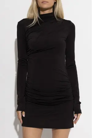Off-White Long Sleeve Dress