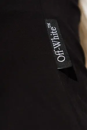 Off-White Long Sleeve Dress