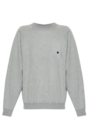 JIL SANDER Cotton Sweatshirt With A Crew Neck
