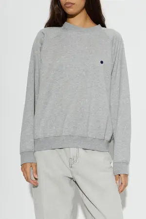 JIL SANDER Cotton Sweatshirt With A Crew Neck