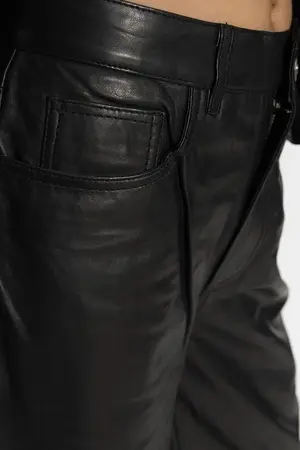 ROTATE BY BIRGER CHRISTENSEN Leather Trousers