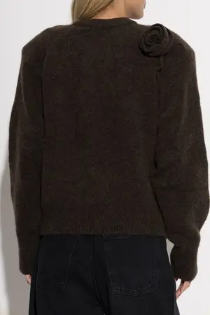 ROTATE BY BIRGER CHRISTENSEN Sweater With Shoulder Pads