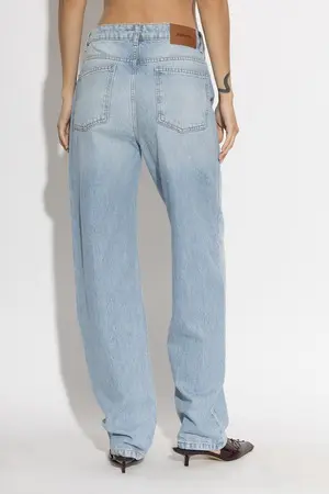 ROTATE BY BIRGER CHRISTENSEN Bootcut Jeans With Zippers