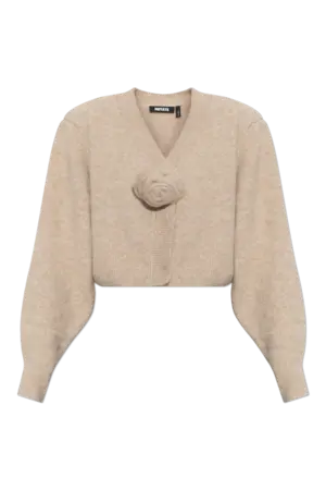 ROTATE BY BIRGER CHRISTENSEN Cardigan With Applique