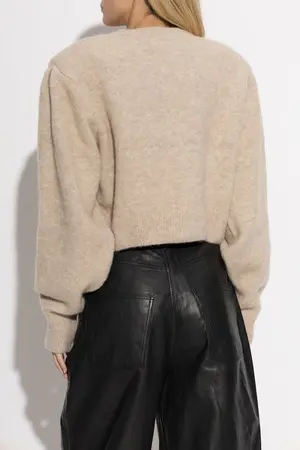 ROTATE BY BIRGER CHRISTENSEN Cardigan With Applique