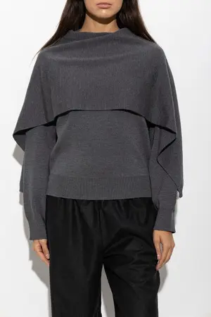 RÓHE Wool Sweater With Scarf
