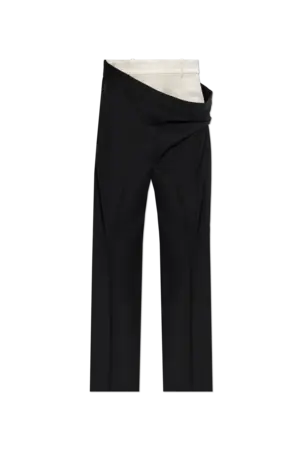 RÓHE Wool Pleated Trousers