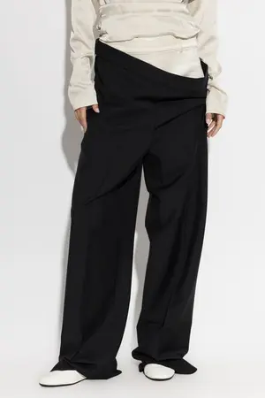 RÓHE Wool Pleated Trousers