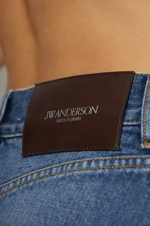 JW Anderson Asymmetrical Denim Skirt