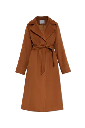 Max Mara Max Mara 'Manuela' Wool Coat Brown