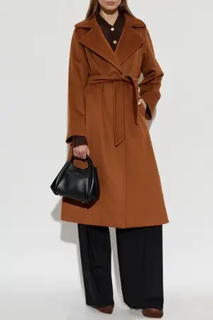 Max Mara Manuela' Wool Coat - Brown