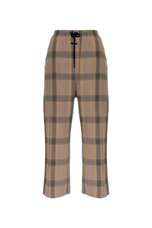 Fear Of God Cotton Checked Trousers