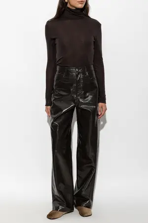 RÓHE Leather Trousers