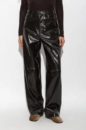RÓHE Leather Trousers