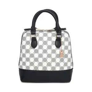 MKF COLLECTION - J'OMOR Marjorie Circular Print Satchel Bag