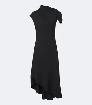 Proenza Schouler Asymmetrical Draped Midi Dress