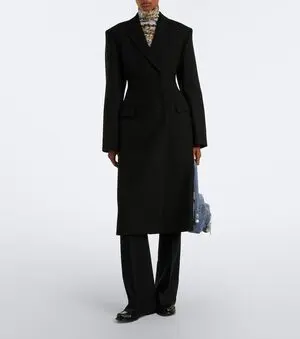 Acne Studios Wool Straight Leg Trousers