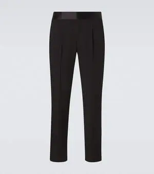Giorgio Armani Virgin Wool Tuxedo Pants