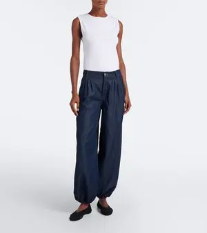 FRAME Balloon Wide-leg Jeans