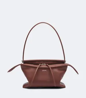 Loewe Whisker Small Leather Shoulder Bag - Brown