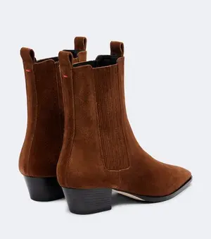 AeydĒ Agata Suede Ankle Boots