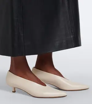AeydĒ Clara Leather Pumps