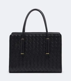 Bottega Veneta Barbara Small Intrecciato Top-handle Bag