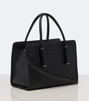 Bottega Veneta Barbara Small Intrecciato Top-handle Bag