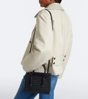 Bottega Veneta Barbara Small Intrecciato Top-handle Bag