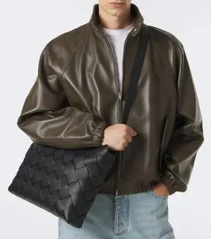 Bottega Veneta Diago Intrecciato Leather Briefcase
